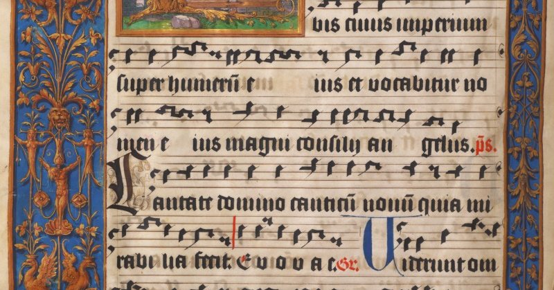 Der Kaiser und die Heilsgeschichte – Buchmalerei im Kölner Graduale Cod ...